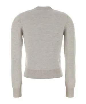 A.p.c. Virgin Wool And Cotton Buttoned Cardigan