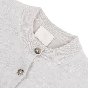 A.p.c. Virgin Wool And Cotton Buttoned Cardigan - No