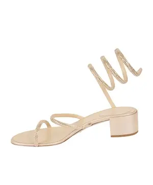 Rene Caovilla Cleo Crystal-embellished Sandals