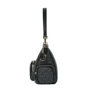 Michael Kors Merritt Small Signature Logo Convertible Shoulder Bag