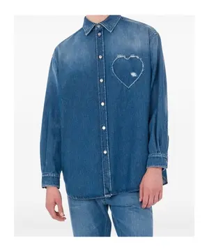 Moschino Heart-detailed Buttoned Shirt