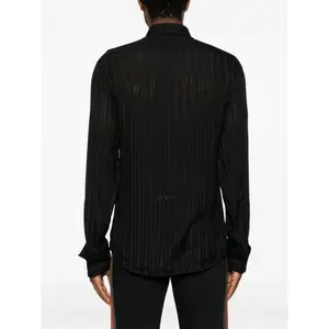 Gucci Striped Gauze Shirt