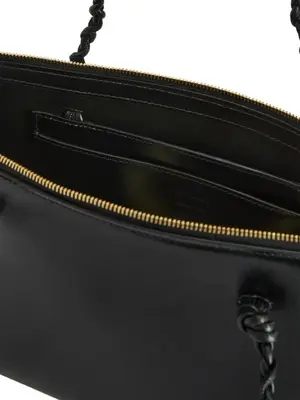 JIL SANDER Tangle Tent Shoulder Bag - Black