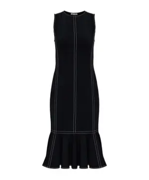 Ami Paris Round Neck Day Dresses