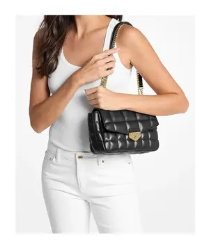 Michael Kors Soho Large Quilted Shoulder Bag