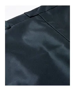 Gucci Fine Faille Skirt With Tab And Hook Closure - Dark Blue