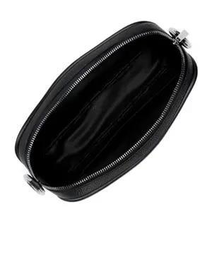Michael Kors Jet Set Large Pebbled Leather Camera Crossbody Bag