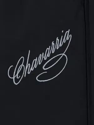 WILLY CHAVARRIA Logo-embroidered Elasticated-waist Track Pants