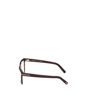 TOM FORD Rectangle Frame Glasses - White