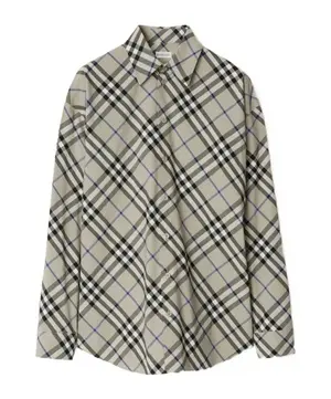 Burberry Checked Long Sleeve Shirt