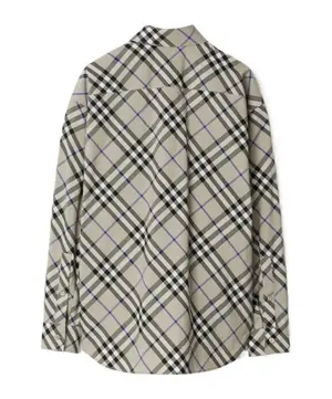 Burberry Checked Long Sleeve Shirt