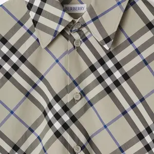 Burberry Checked Long Sleeve Shirt