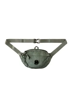 C.P. COMPANY Lens Detailed Belt Bag - Silver-blue
