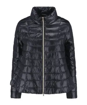 Herno Zip-up Padded Jacket With Stand-up Collar