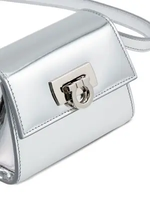 FERRAGAMO Gancini Front Buckle Clip