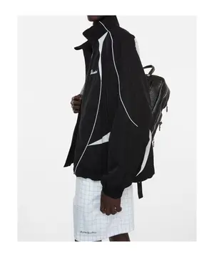 Acne Studios Contrast Panel Zip-up Jacket