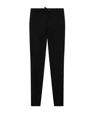 Canali Drawstring Waist Pants With Button Detailed Back Pocket