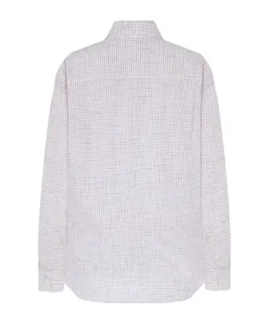 THE ROW Dalan Checked Cotton Button-up Shirt