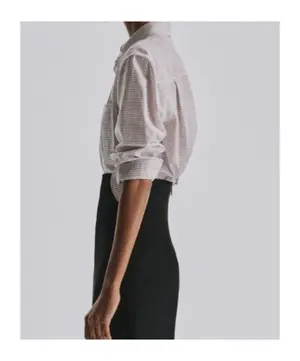 THE ROW Dalan Checked Cotton Button-up Shirt