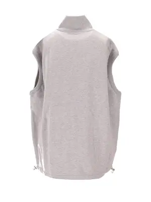 Miu Miu Zip-up Drawstring Gilet