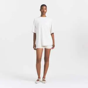 SKIMS X Nike Dri-fit Oversized Tee - Ivory