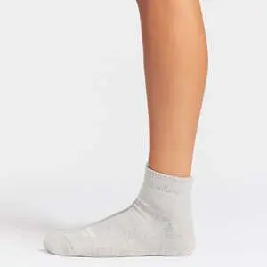 SKIMS Dri-fit™ Ankle Socks 3 Pack - Heather Grey Multi