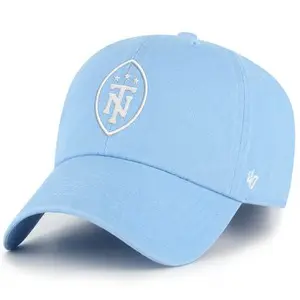 '47 Tennessee Titans Secondary Logo Clean Up Adjustable Hat - Light Blue