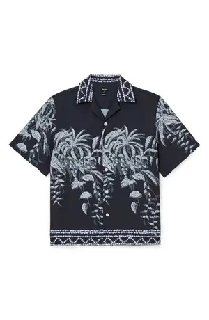 REISS Camino Short Sleeve Button-up Shirt