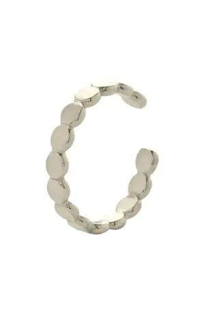 MADE BY MARY Poppy Ear Cuff Single - Silver