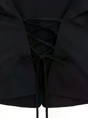 JUUN.J Lace-up Short-sleeve Jacket