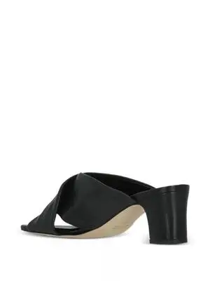 JULIE DEE Crossover Strap Sandals