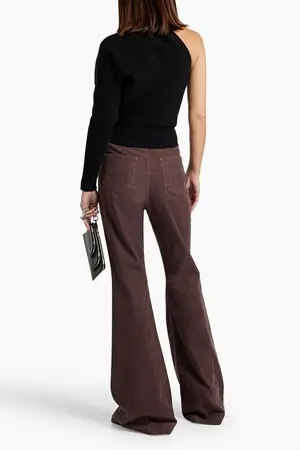 Rick Owens Bolan Cotton-corduroy Flared Pants