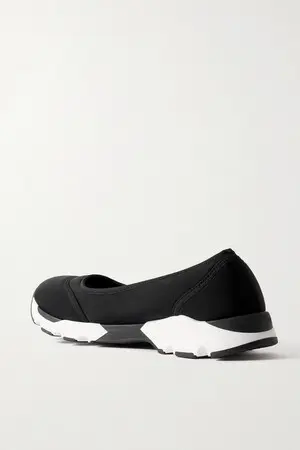 Staud Gino Paneled Neoprene Ballet Flats