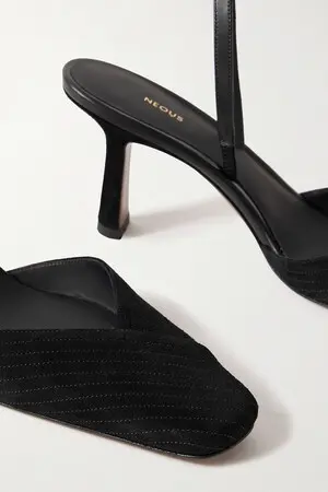 NEOUS Dilmun Suede Slingback Pumps
