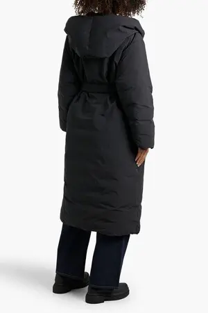 Loulou De Saison Doris Shell Hooded Down Coat - Black