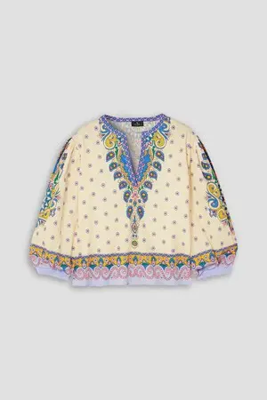Etro Puff Sleeve Tops