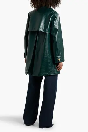 Bally Leather Coat