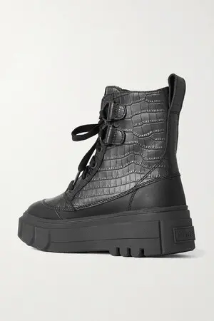 Sorel Caribou Leather Ankle Boots