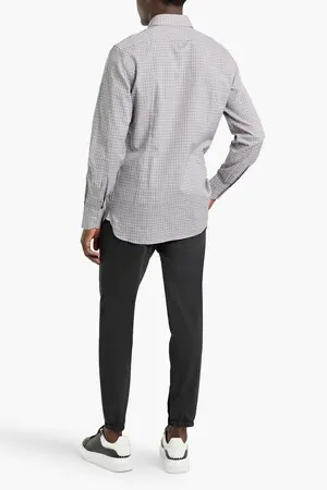 TOM FORD Gingham Cottonpoplin Shirt