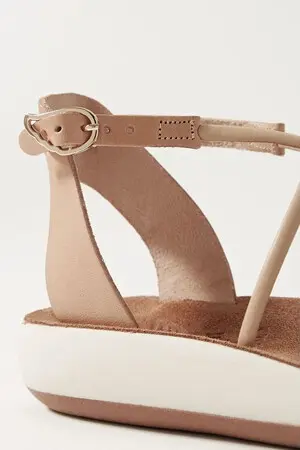 ANCIENT GREEK SANDALS Anastasia Leather Sandals - Neutral