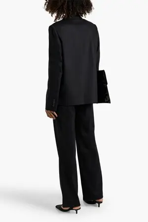 Loulou De Saison Gina Double-breasted Wool-blend Blazer