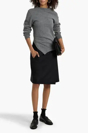 RÓHE Asymmetrical Wool And Cashmere-blend Sweater
