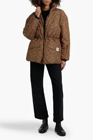 Bally Floral Print Shell Peplum Jacket