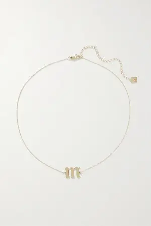 THE M JEWELERS 10 Karat Single Letter Choker