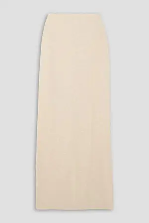 Eterne Cashmere Maxi Skirt - Ivory
