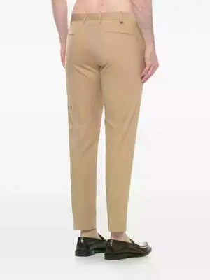 PT TORINO Tailored Trousers With Pressed Crease - Neutrals