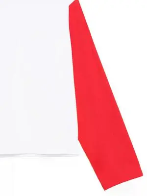 LII Colour-block Long-sleeve T-shirt