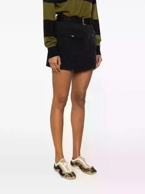 Proenza Schouler Belted Wrap Skorts