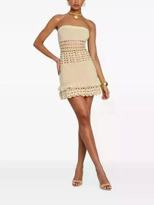 Retrofete Vali Crochet-knit Dress