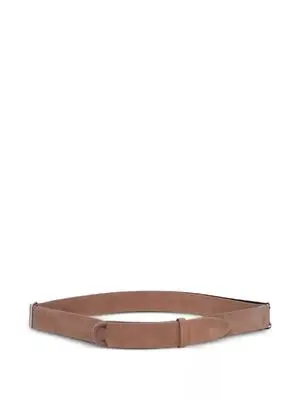 Orciani Suede D-ring Belt - Brown